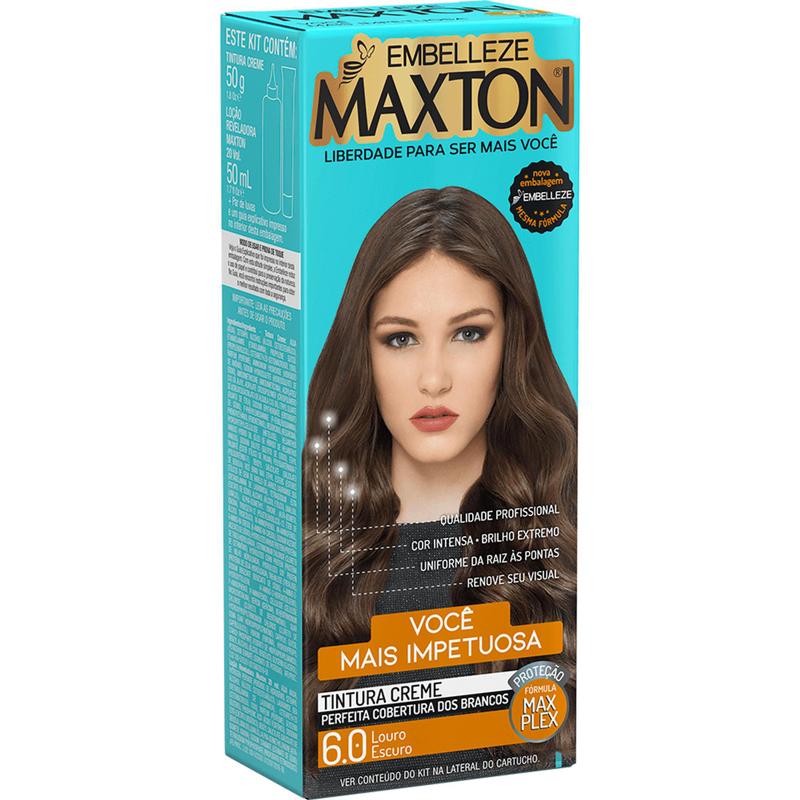 coloração embelleze MAXITON 6.0 - Tinta de Cabelo - Magazine Luiza
