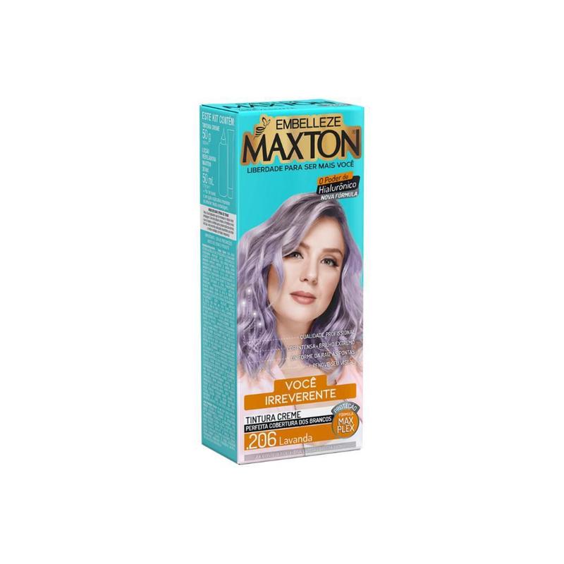 Coloraçao Maxton 206 Lavanda - Tinta de Cabelo - Magazine Luiza