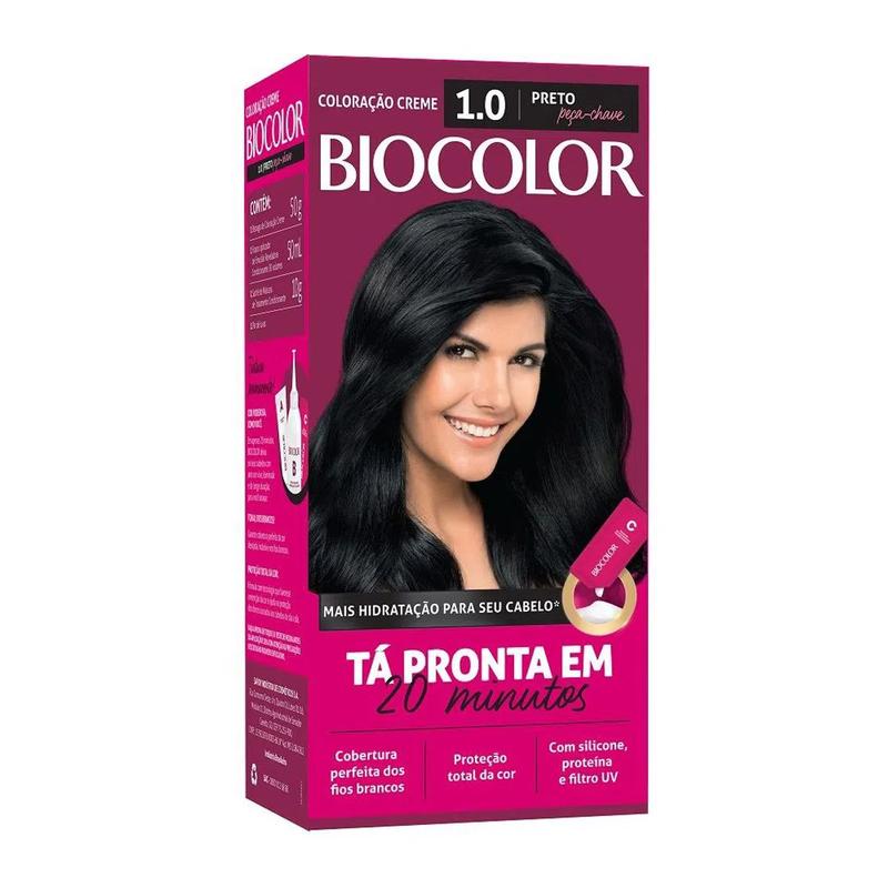 Coloração Permanente Biocolor Mais Hidratação Em 20 Minutos - Tinta de ...
