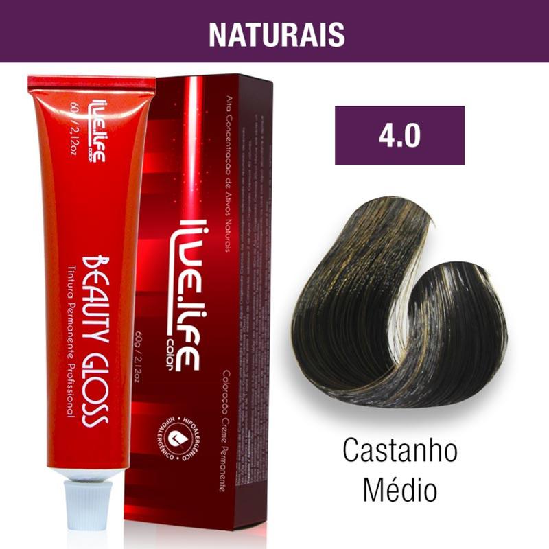 Coloração Tintura Profissional Live Life Color 60g - Tinta de Cabelo ...