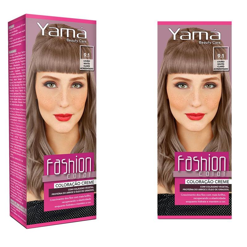 Coloração Yamasterol Mini Kit Yamá Beauty Care Fashion Color - Yamá ...
