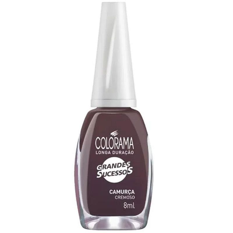 Colorama Esmalte Cremoso Grandes Sucessos 8mL - Camurça - Esmalte ...