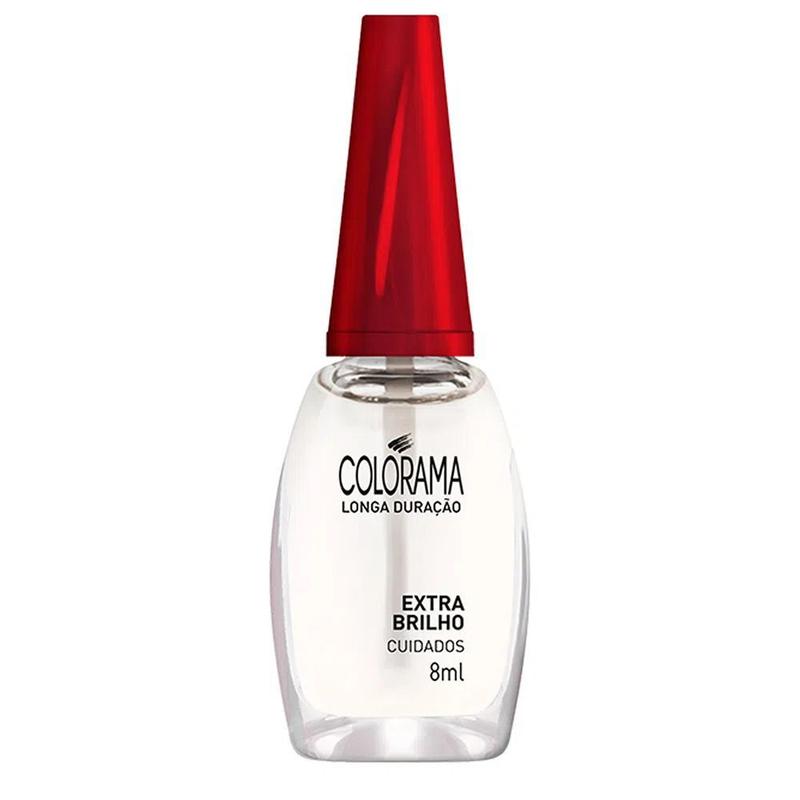 Colorama Esmalte Longa Duração 8mL - Extra Brilho Cuidados - Esmalte ...