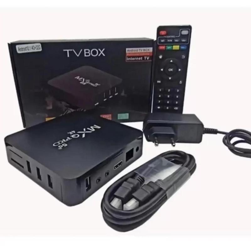 Com Box 4K Pro Sua Tv Vira Uma Smart Tv 5G 128 gb -INOV - Streaming ...