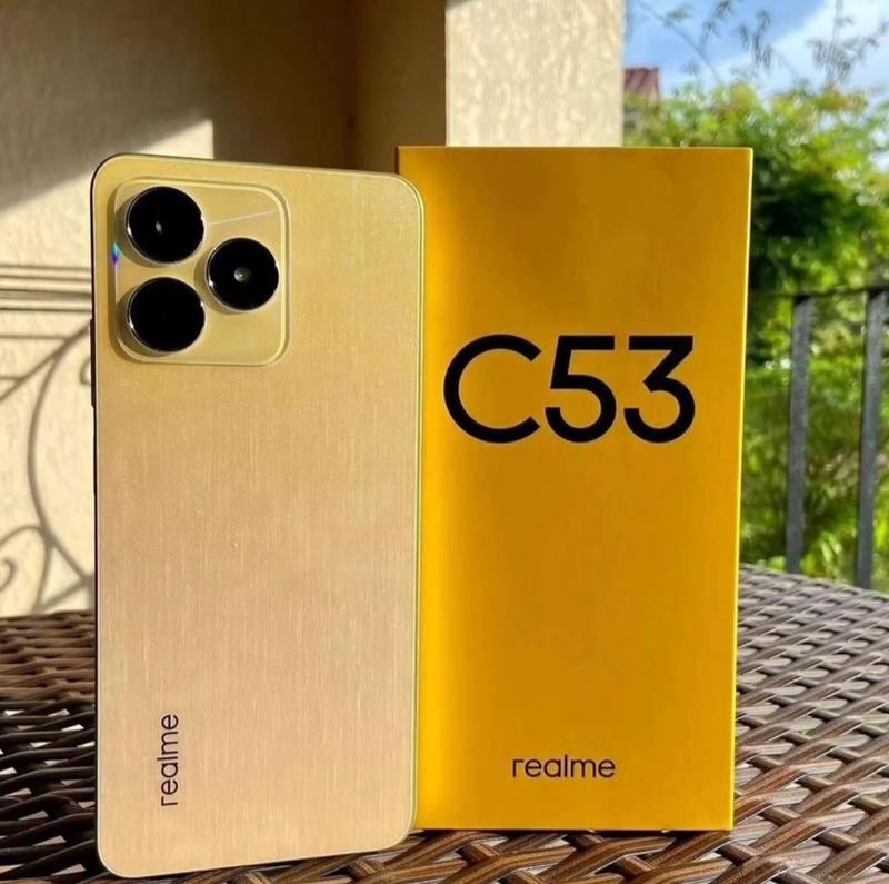 Com Smartphone Realm C53 dual sim de 128gb 6 de ram com NFC - Dourado - Celular - Smartphone ...