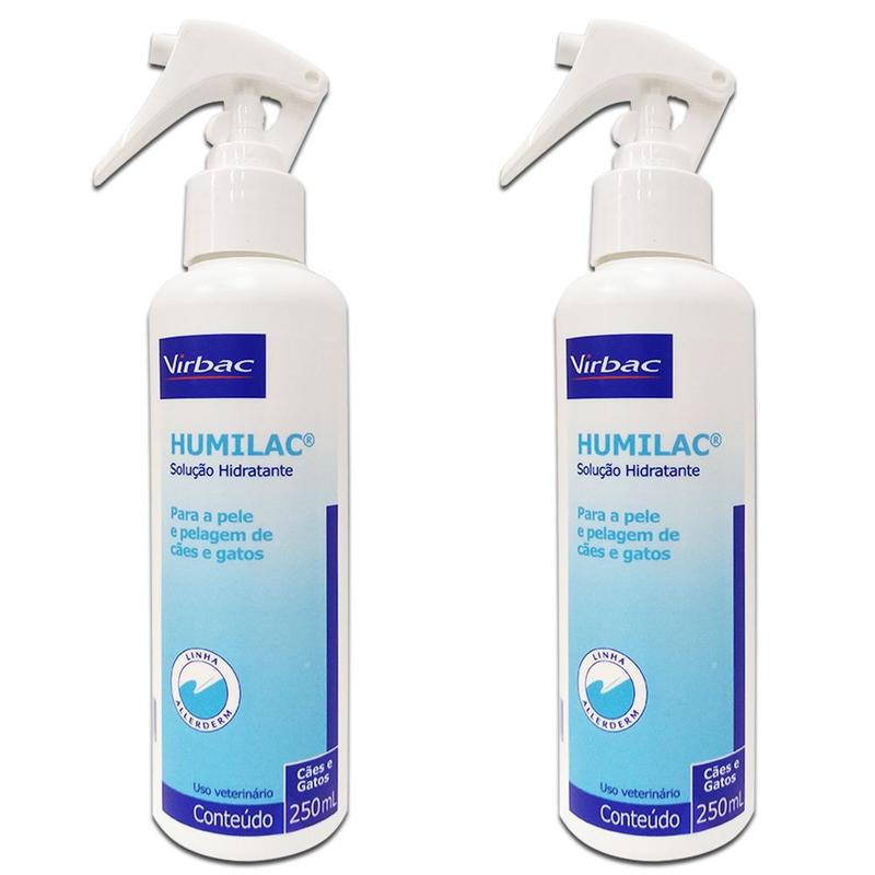 Combo 2un Hidratante Humilac 250ml cada - Virbac - Farmácia Pet ...