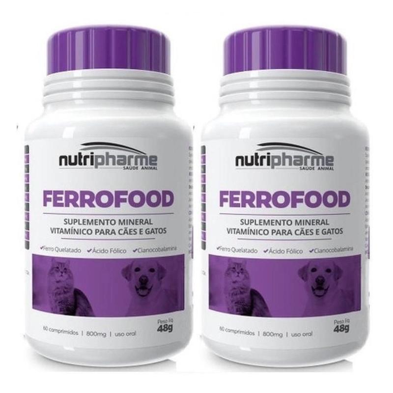 Combo 2Un Suplemento Ferrofood 60Cps Cada - Nutripharme - Vitaminas e ...