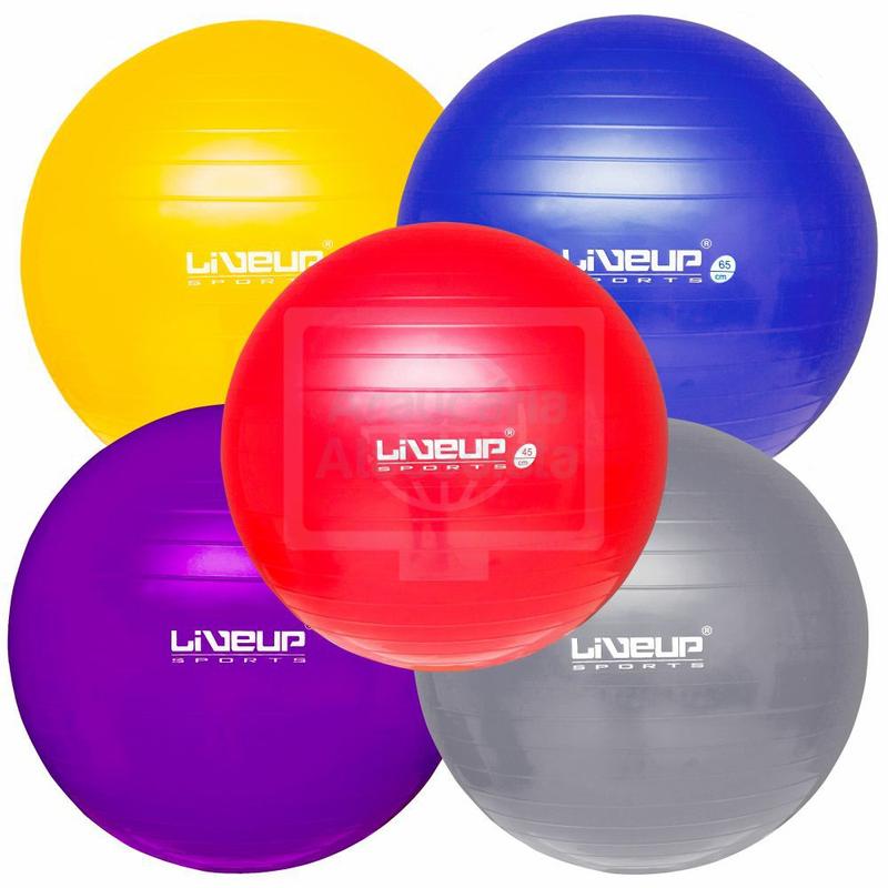 Combo 5 Bolas Pilates Suiça Yoga Ginástica Academia Funcional - Liveup ...