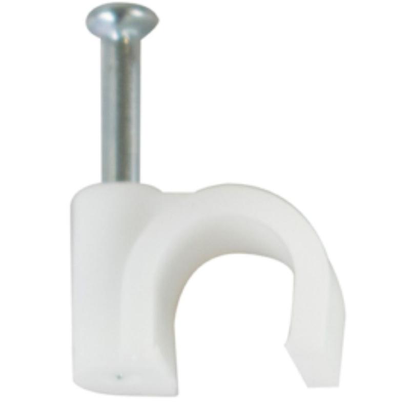 Combo C/1000 Miguelão Fixa-fio 5mm Cabo Flat Drop Rg59 Cat5e - USC ...