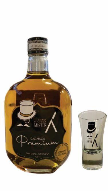 Combo Cachaça Premium 700ml + Copo Shot - Átrioz Destilados - Cachaça ...
