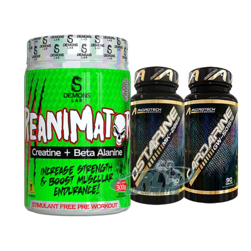 Combo Creatina Reanimator 300g (Creatina + Beta Alanina) + Osta ...