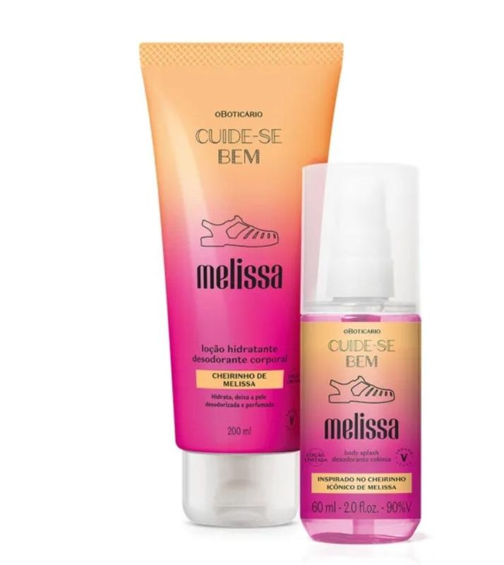 Combo Cuide-se Bem Melissa: Body Splash 60ml + Loção Corporal 200ml - O ...