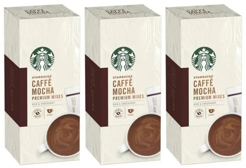 Combo de café solúvel mocha starbucks = 3 unidades - Café - Magazine Luiza