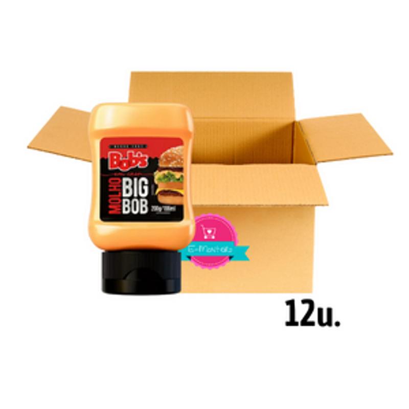 Combo de caixa de molho para hamburguer big bob cepera 196g com 12 unidades - Temperos e ...