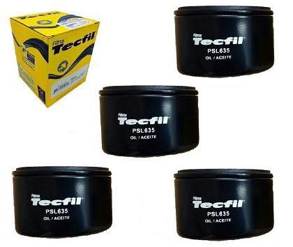 Combo Filtro Óleo Tecfil PSL638 PSL 638 Honda Cb 500 Nc 700 750 Cb Cbr 600 900 1000 Hornet Xj6 ...