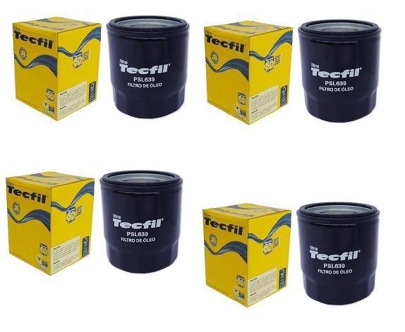 Combo Filtro Óleo Tecfil PSL639 PSL 639 Suzuki Bandit Hayabusa Vstrom ...