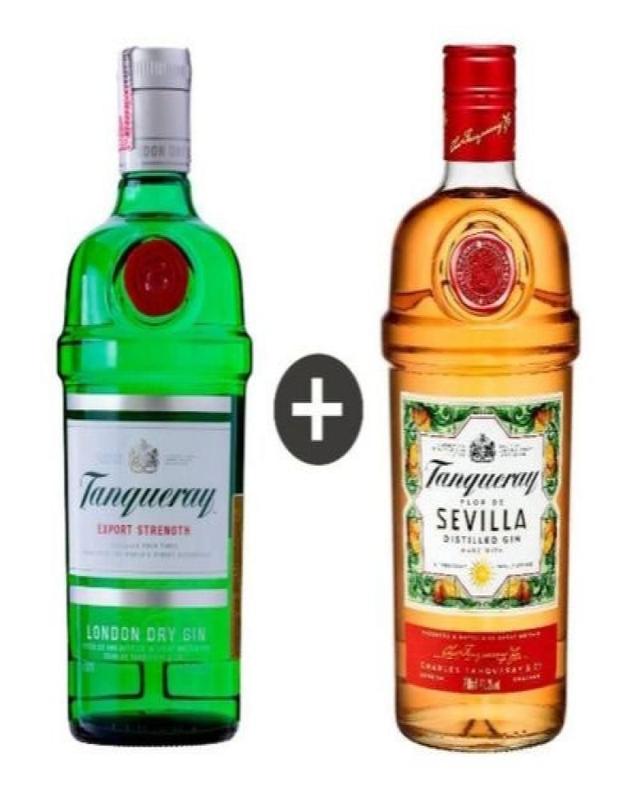 Combo Gin Tanqueray Dry e Tanqueray Sevilla - Gin - Magazine Luiza