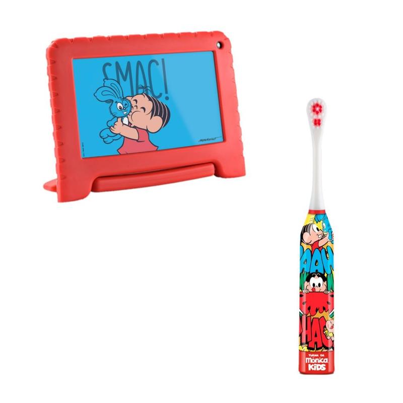 Combo Kids - Tablet Multilaser Turma da Mônica com Controle Parental e ...