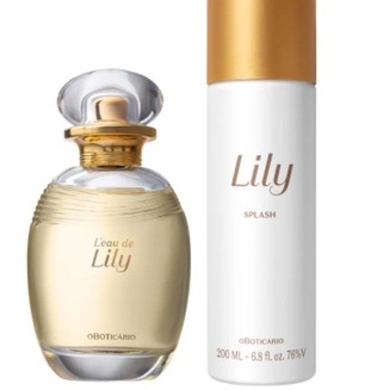 Combo Lily: Desodorante Colônia 75ml + Body Splash Desodorante Colônia ...