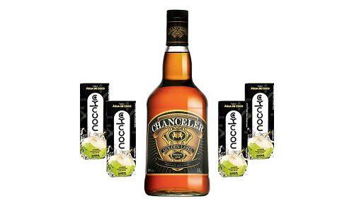 Combo Whisky Chanceler 1L + 4 Água de Coco NocoKo 200ml - Whisky ...