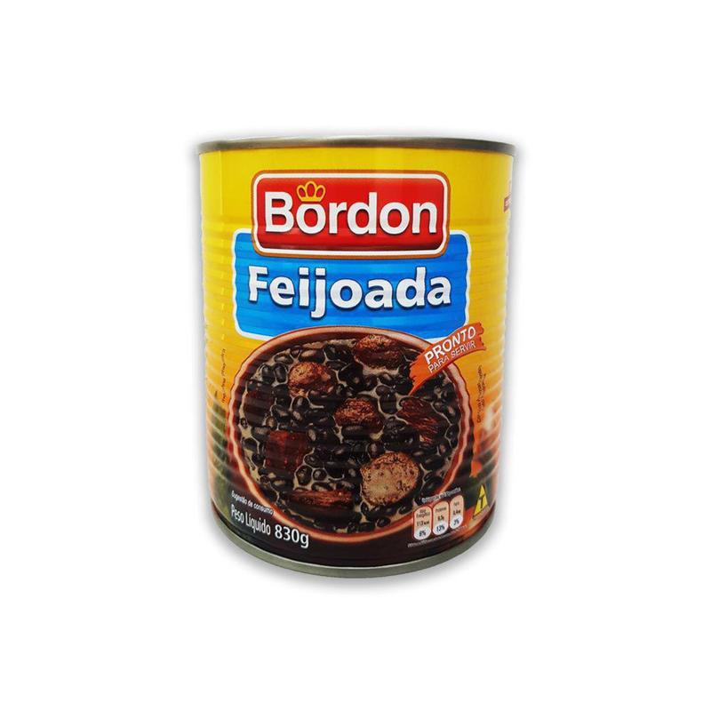 Comida Enlatada - Feijoada 830g - Bordon - Feijoada - Magazine Luiza
