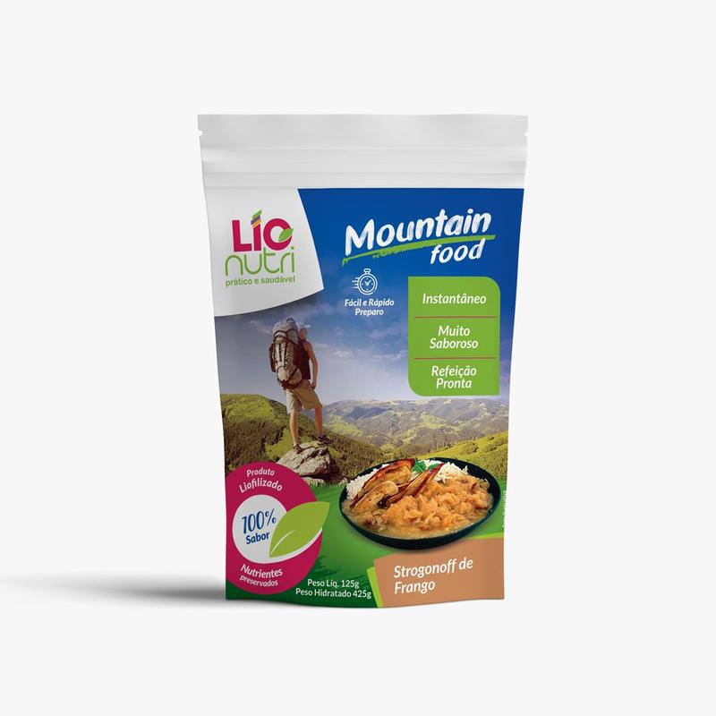 Comida Liofilizada Strogonoff De Frango Mountain Food - Lio Nutri ...