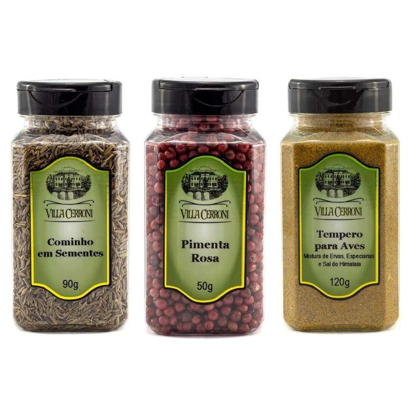Cominho Em Sementes Pimenta Rosa Tempero Para Aves - Villa Cerroni ...