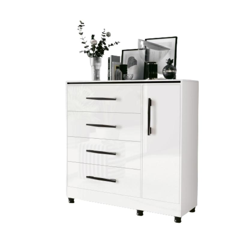 Comoda para quarto com sapateira delta 4 cores - Fenix - Cômoda - Magazine Luiza