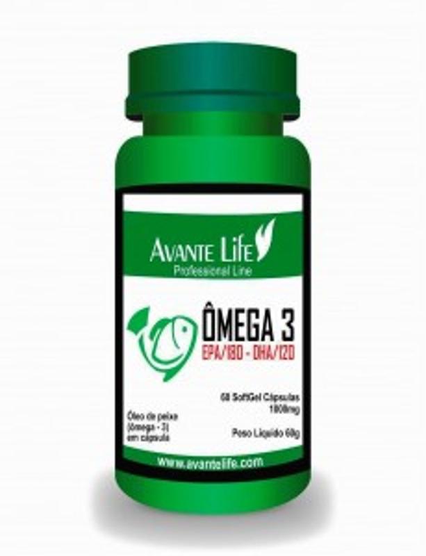 Complemento Vitamínico Ômega 3 - Avante Life - Ômega 3 / Óleo de Peixe ...