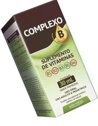 Complexo B Alimentar Vitaminas Gotas Sabor 30ml Arte Nativa - Complexo B - Magazine Luiza