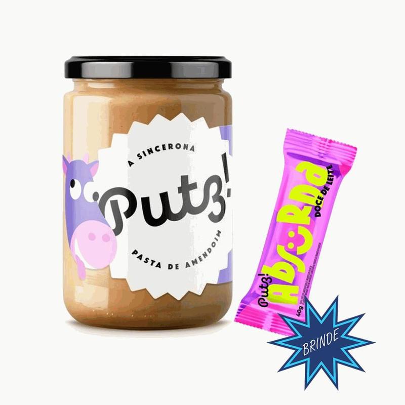 COMPRE Pasta Putz (340g) E GANHE 1 Barra Proteica Absurda - Sabor: Doce de Leite - Barra de ...