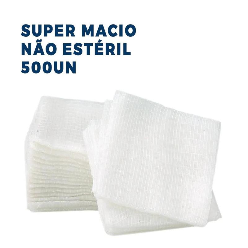 Compressas de Gaze Curativo (Gases Estéreis) 9 fios Hidrófila ANVISA 7 ...