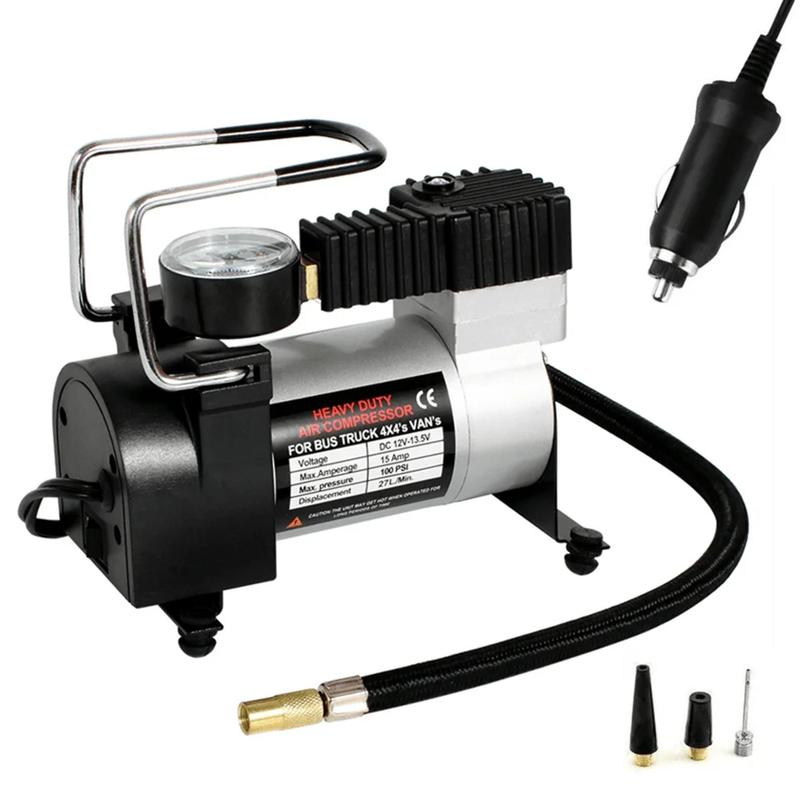 Compressor Ar 12v Portátil Automotivo Metal 150 Psi LE975 - ITBLUE ...