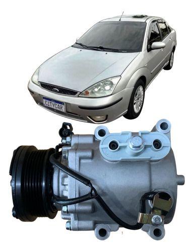 Compressor Ar Cond Ford Focus 2007 Motor Duratec Polia 6pk - Ma ...