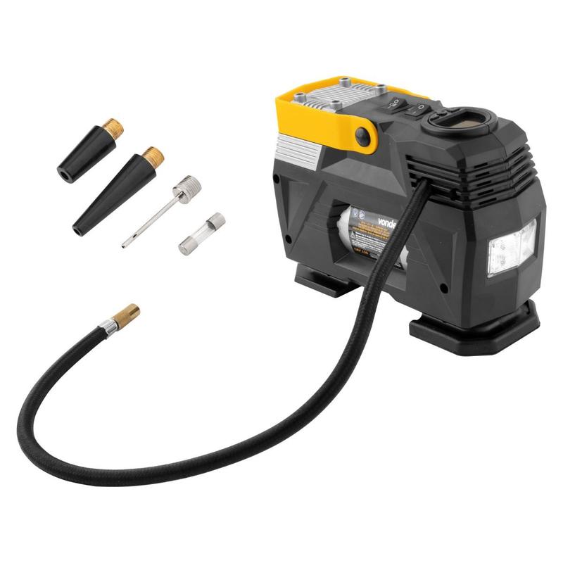 Compressor de ar automotivo 12v C/ Lanterna Vonder CAV 120 - Compressor ...