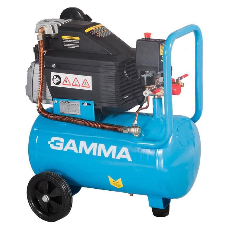 Compressor de Ar Gamma 2HP 24L 220V - Compressor de Ar - Magazine Luiza