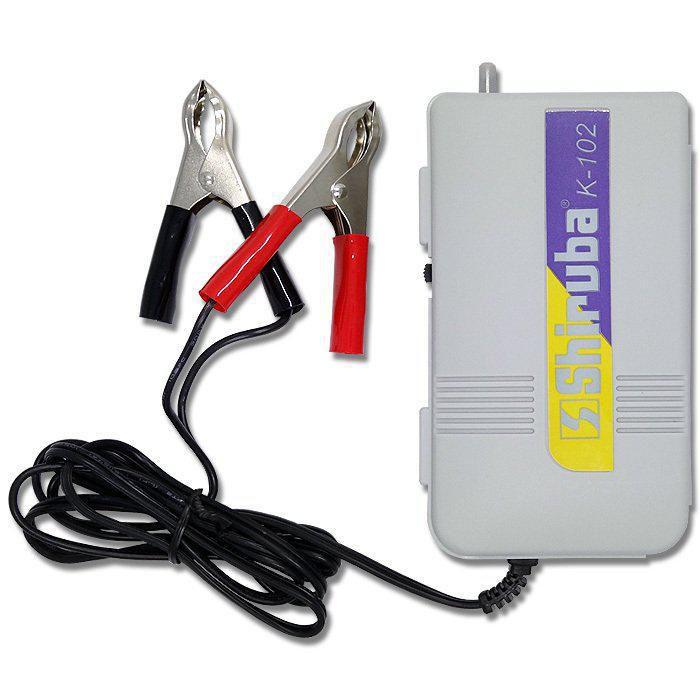 Compressor De Ar Pesca Shiruba K-102 12V Com Garra Jacaré - Chang ...