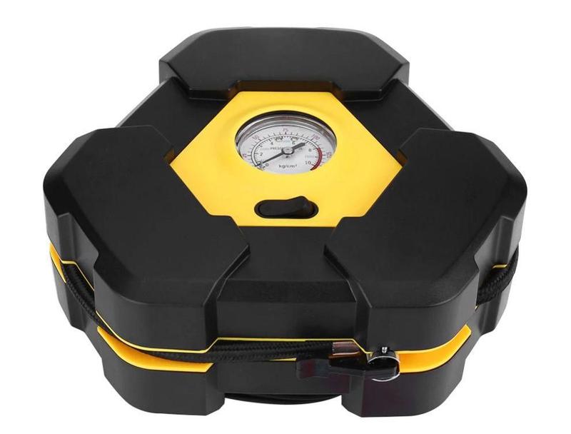 Compressor de Ar Pneu 12v Mini Portátil 150 psi infláveis Marcador ...