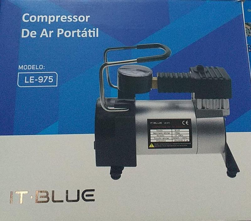 Compressor de Ar Portátil LE 975 - It Blue - Compressor de Ar ...