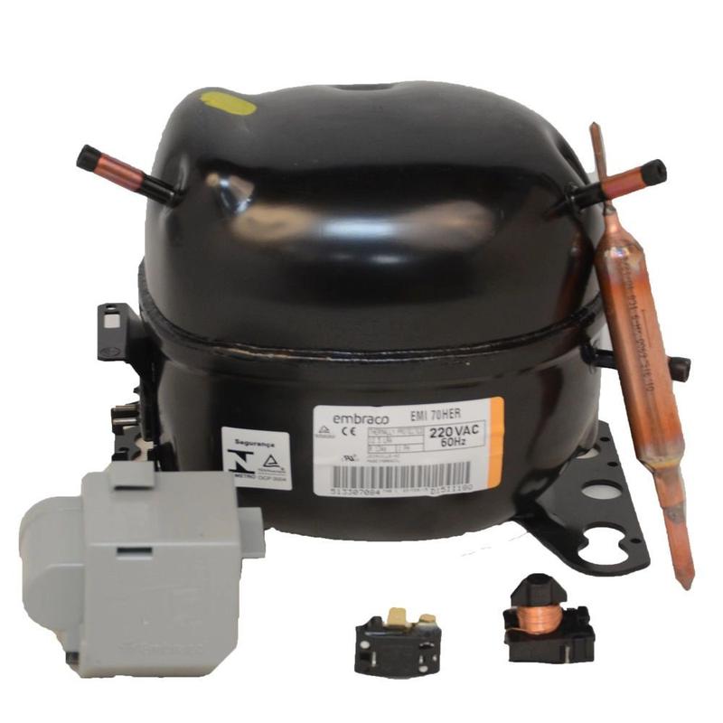 Compressor Embraco 1/5 R134 Emi70her 220V (código 737) - Motocompressor ...