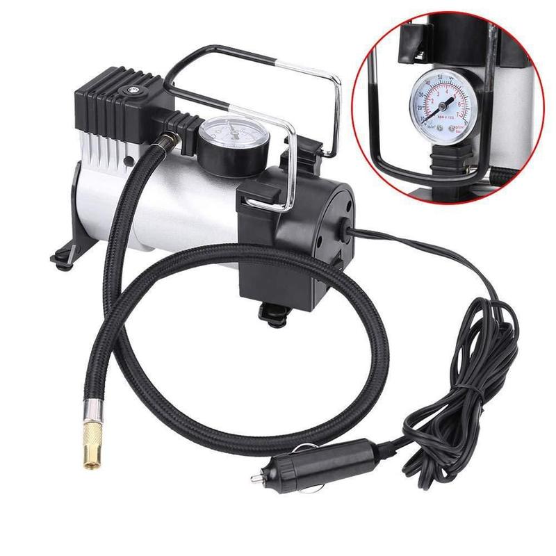 Compressor Para Encher Pneu de Carro Bivolt Portatil - IUP Comprei ...