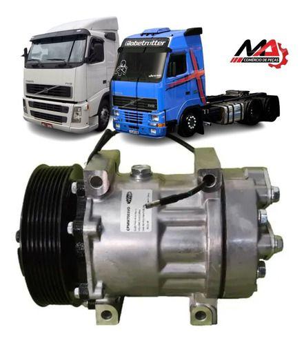 Compressor Volvo Fh 12/340, Fm 12/380 8pk 24v 136mm Marelli - Magneti ...