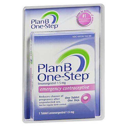 Comprimido anticoncepcional de emergência de uma etapa Plano B 1 cada por Plano B One-Step ...