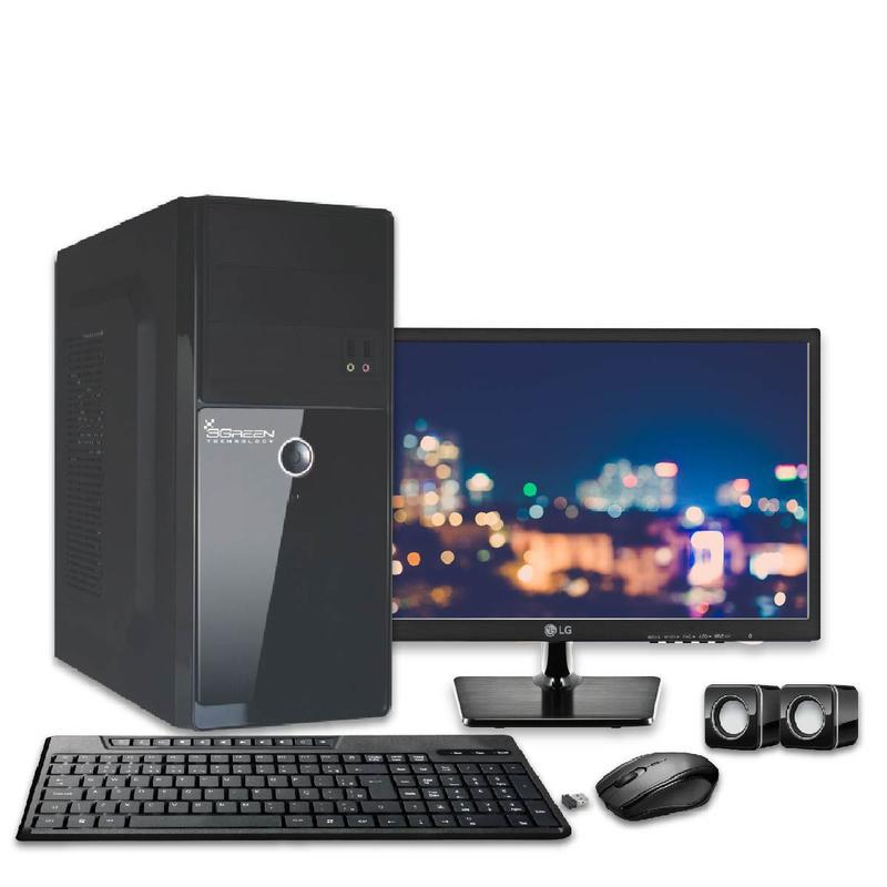 Computador 3green fast com monitor 19.5 lg intel dual core 2.41 4gb 1tb ...