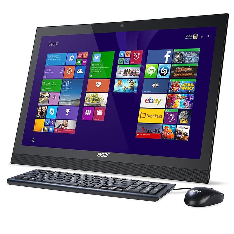 Computador acer aio az1-621-rp31t pentium n3530/4gb/1tb/21.5 touch/ w... - All in One - Magazine ...