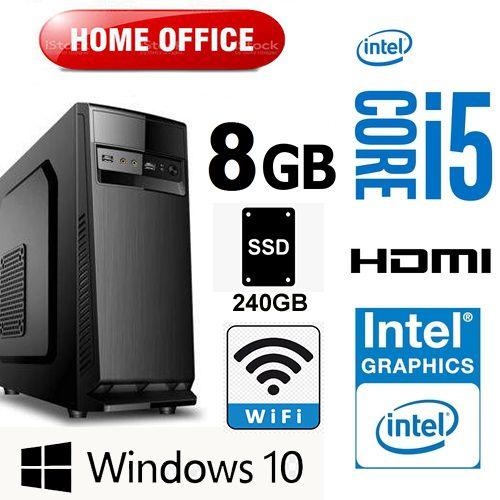 COMPUTADOR BÁSICO INTEL CORE i5-3.2Ghz, 8GB, SSD240GB, WINDOWS 10 ...