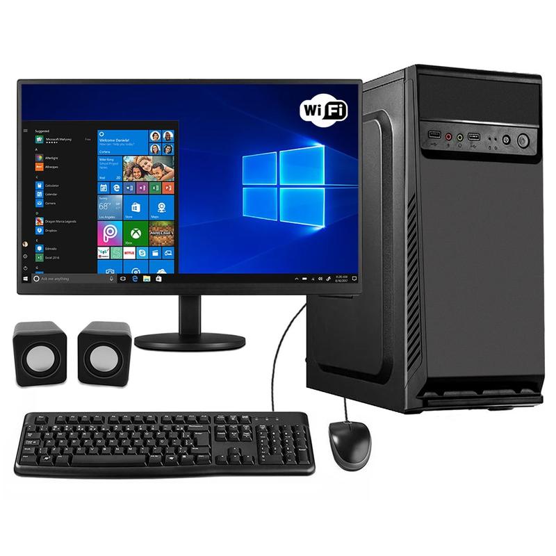 Computador Completo Intel Core I3 8gb Ram + Ssd 120gb Kit Teclado E ...