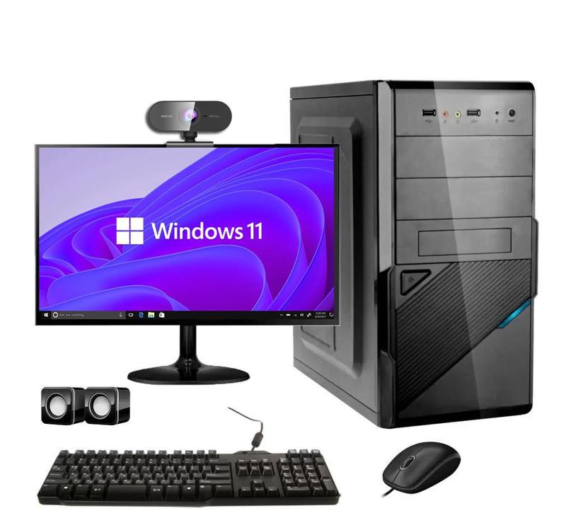 Computador Core I5 Webcam 4gb SSD 120gb +Monitor 15.6 - 4Office ...