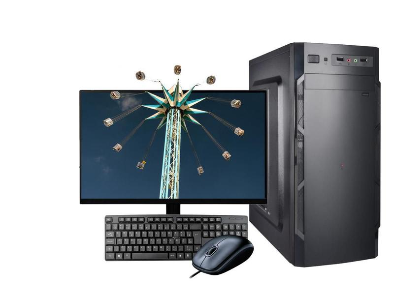 Computador Intel 4Gb Hd 500Gb Com Monitor Teclado E Mouse - Computador ...