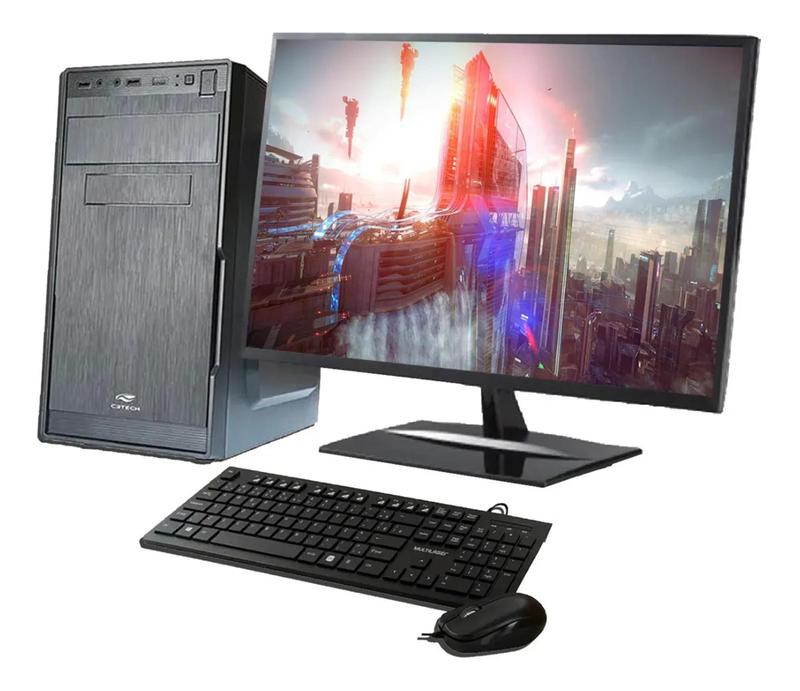 Computador Intel Core i5 8gb Ssd 240gb + Monitor 19 e Kit - Xtech - CPU ...